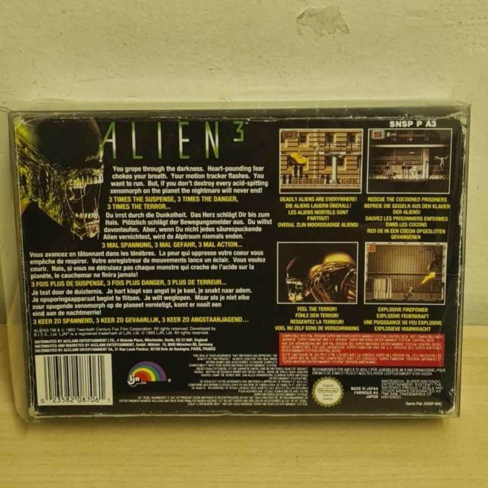 Pre-owned nitendo snes game Alien 3 -SNES Games - Own4Less